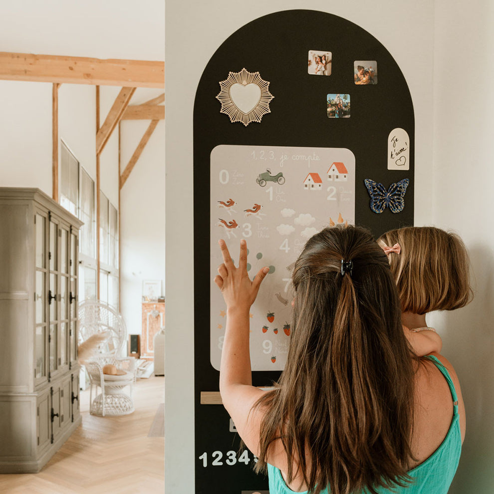 Affiche magnétique éducative "1, 2, 3 je compte" - En vente | Ferflex